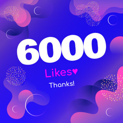 Placeit - Followers Milestone Instagram Post Template