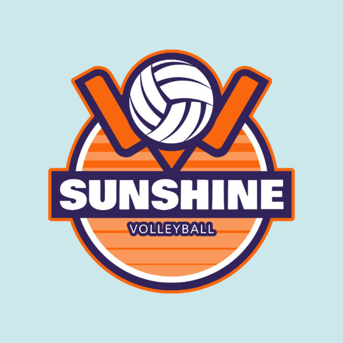 Placeit - VBall Club Logo Design Template