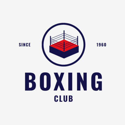 Placeit - Boxing Logo Maker for a Fight Club