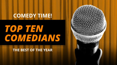 Placeit - YouTube Thumbnail Template for a Comedy Video Thumbnail