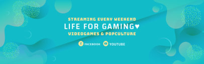 Placeit - Tetris Themed Twitch Banner Template