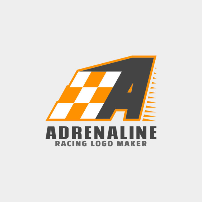 Placeit - Racing Logo Design Template for Auto Racing Competitions