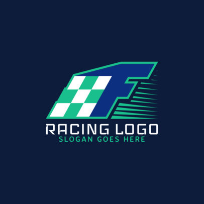 Placeit - Minimalistic Racing Logo Maker