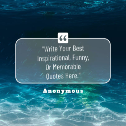 Placeit - Instagram Video Maker for an Inspirational Quote Video with ...