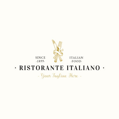 Placeit - Pasta Restaurant Logo Maker