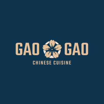 Placeit - Simple Chinese Food Logo Maker for Asian Buffets