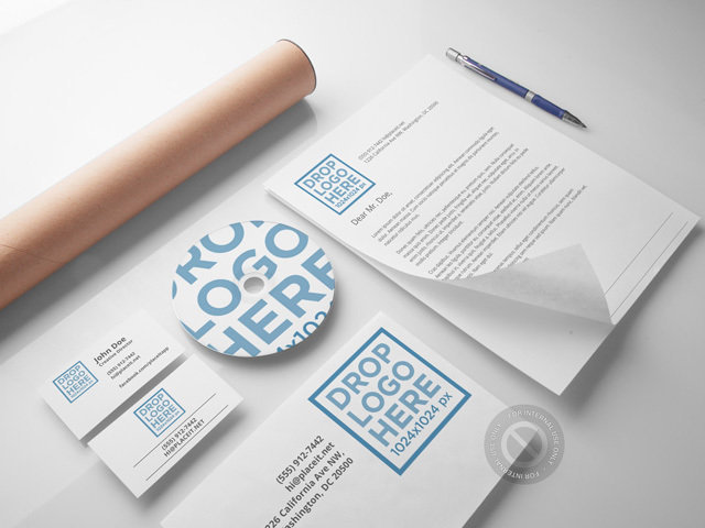 Placeit - Branding and Visual Identity Mockup Template