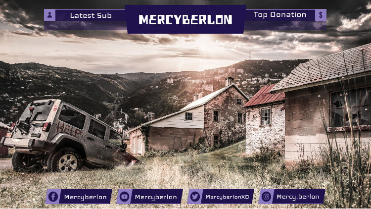 Placeit - Twitch Overlay Maker for Zombie Video Games