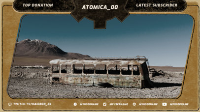 Placeit - Twitch Overlay Design Template with an Aesthetic Inspired by ...