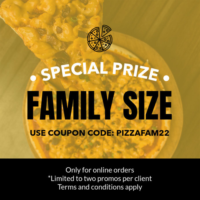 Placeit - Pizza Coupon Design Template