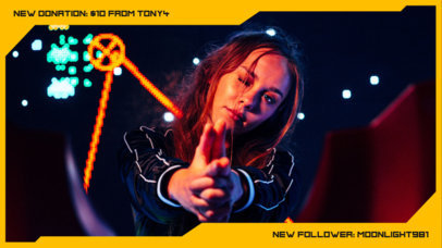 Placeit - OBS Webcam Frame with Custom Frame