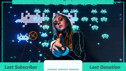 Placeit - Webcam Frame OBS Overlay Maker for a Gameplay Streamer