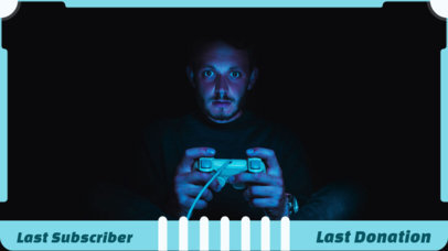 Placeit - Twitch Webcam Frame OBS Overlay Template for Streamers