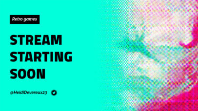 Placeit - Twitch Overlay Maker for a Cool Stream Starting Soon Announcement