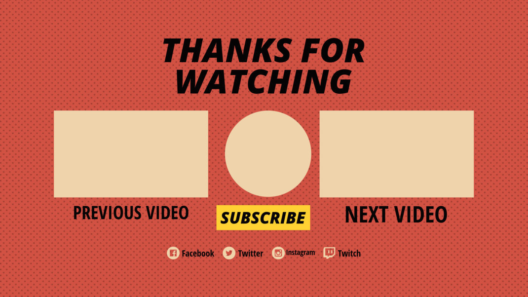 Placeit - YouTube End Card Maker for Vloggers