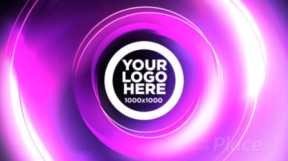 Placeit - Intro Video Maker Featuring a Logo Reveal and Colorful Liquid ...