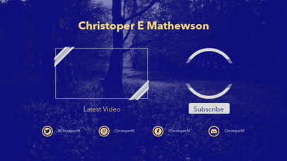 Placeit - YouTube Outro Template with a Like and Share Request