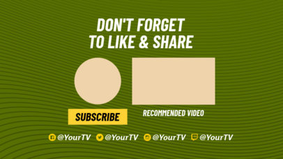 Placeit - Simple YouTube End Card Maker for YouTube Streamers