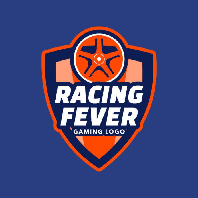 Placeit - Racing Game Logo Template with a Car Rim Clipart