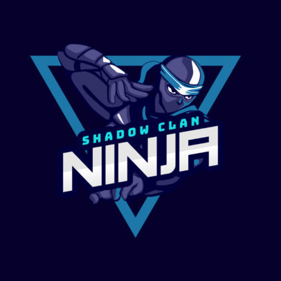 Placeit - Japanese Fighting Game Logo Maker