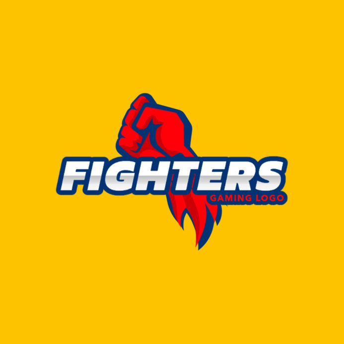 Placeit - Logo Maker for Fighting Games