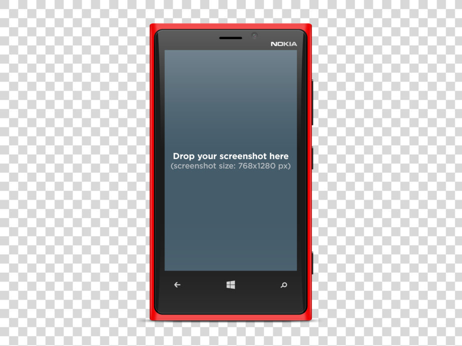 Placeit - Nokia Lumia Mockup