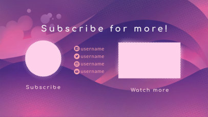 Placeit - Simple YouTube End Card Maker with a Subscribe Button