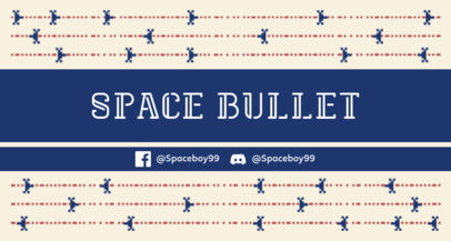 Placeit - 8-Bit Style Twitch Banner Template with a Retro Theme