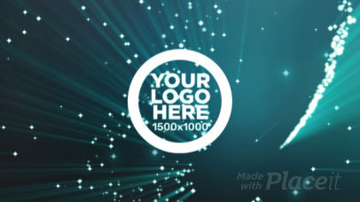 Placeit - Intro Maker with Lights Spinning Around a Logo