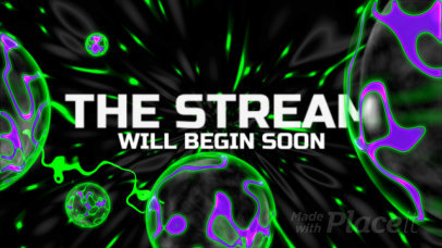 Placeit - Particles Loop Animation Video Maker for a Twitch Starting Screen