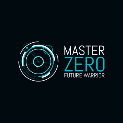 Placeit - Gaming Logo Template with a Futuristic Design