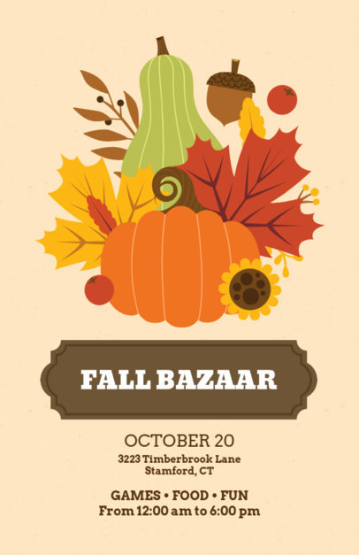 Placeit - Bazaar Flyer Template