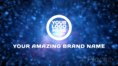 Placeit - Intro Maker Featuring a Logo Reveal with Animated Futuristic ...