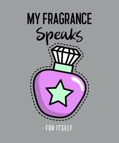 Placeit - VSCO-Styled T-Shirt Design Template Featuring a Lipstick Sticker