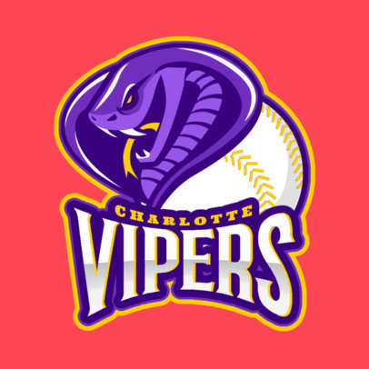 Placeit - Animated Baseball Logo Template for a Sports Team With a ...