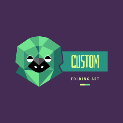 Placeit - Logo Generator with a Low Poly Owl