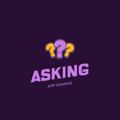 Placeit - Mobile Gaming Logo Template with Shining Graphics