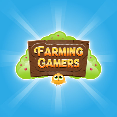 Placeit - App Gaming Logo Maker with a Fruit Garden Theme