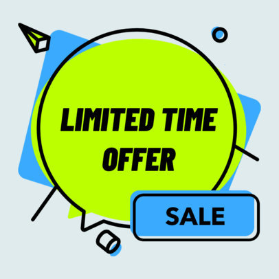 Placeit - Sticker Design Template for Special Promos