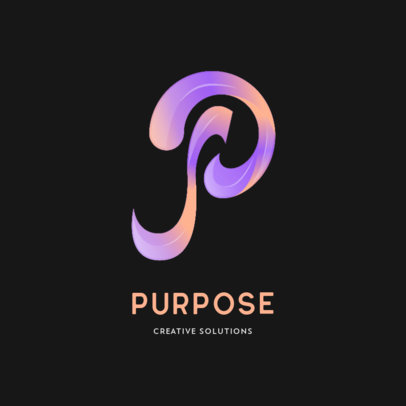 Placeit - Logo Maker with an Abstract 3D Letter Icon