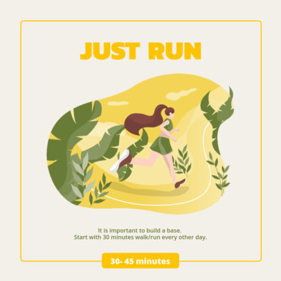 Placeit - Instagram Post Maker Featuring Healthy Activity Tips