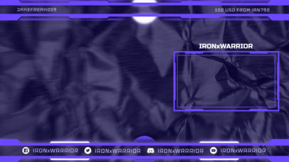 Placeit - OBS Stream Overlay Generator Featuring an 8-Bit Rabbit ...