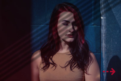 Placeit - Modern Header Maker for Spotify Featuring a Portrait of an Artist