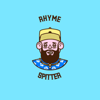 Placeit - Hip Hop Logo Maker with a Rapper Avatar