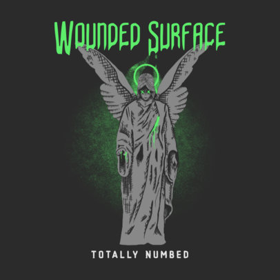 Placeit - Heavy Metal Album Cover Maker Featuring Dark Illustrations