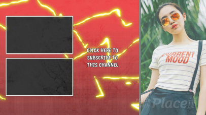 Placeit - YouTube End Card Video Maker with Animated Electrical Circuits