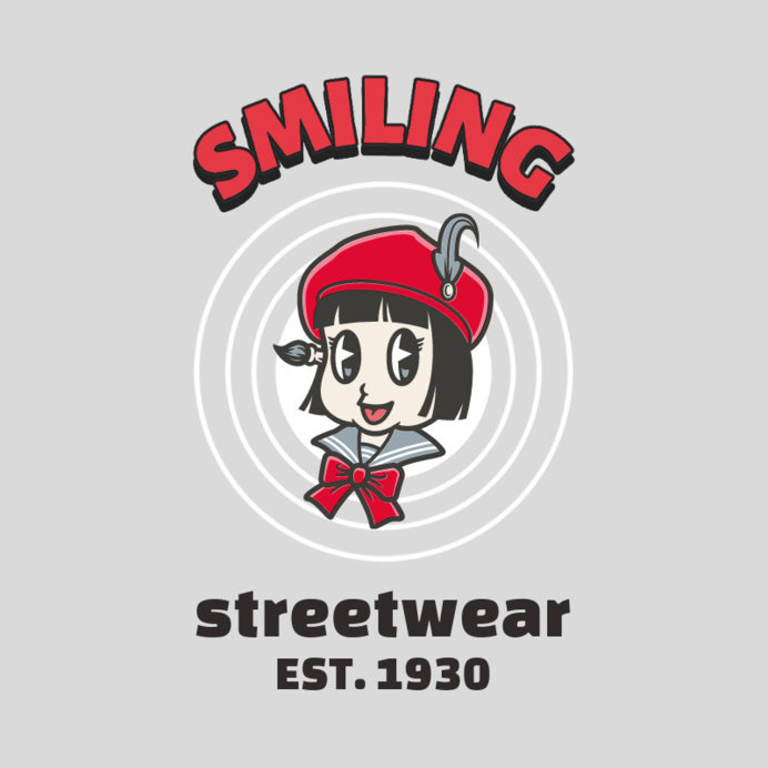 Placeit - Urban Apparel Logo Maker Featuring Retro Cartoons