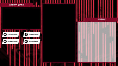 Placeit - Twitch Overlay Maker for Vertical Streaming Featuring a ...