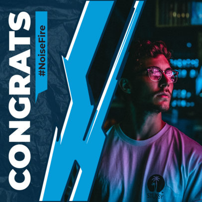 Placeit - Gaming Instagram Post Design Template Featuring Bold ...