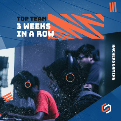 Placeit - Futuristic Instagram Post Generator for a Gaming Player Ad